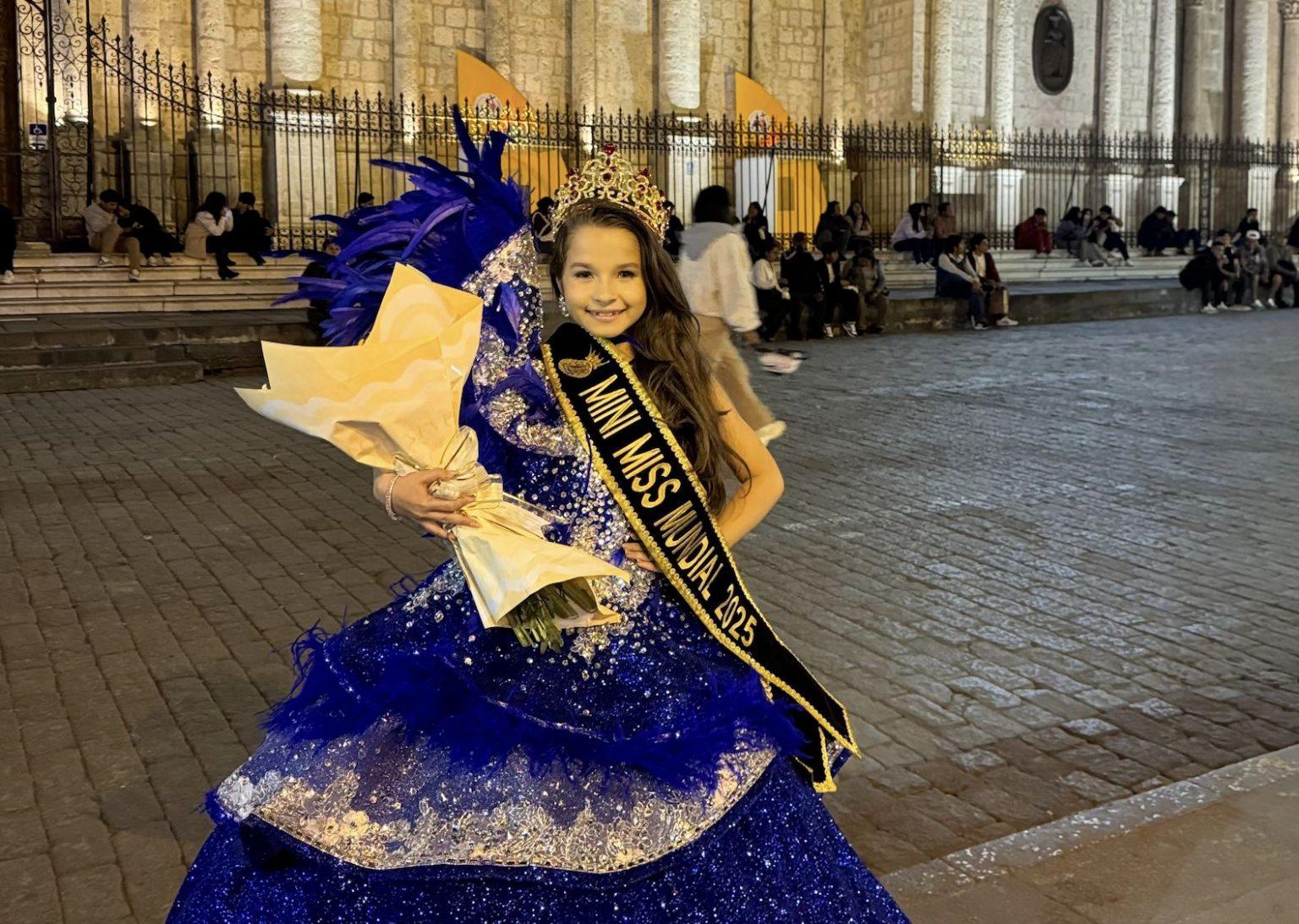 Amazonense Leticia Aguiar é coroada Mini Miss Mundial 2025, em concurso ...
